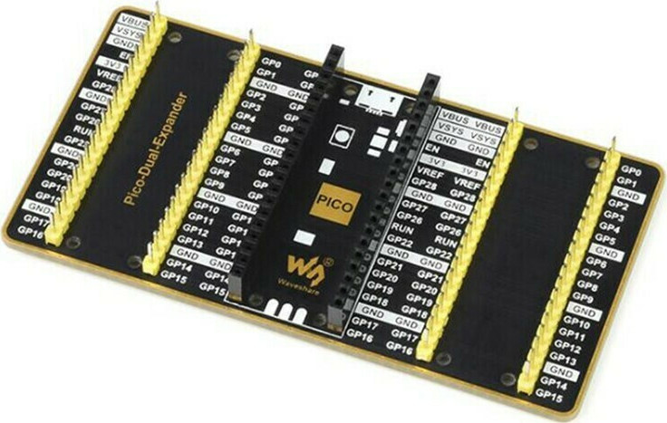 Waveshare Dual GPIO Expander for Raspberry Pi Pico with Two Sets of Male Headers | Skroutz.gr