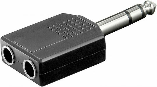 ATC Converter 6.3mm male to 6.3mm 2x female 1pcs 02.008.0014 | Skroutz.mt