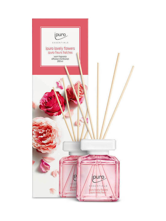 iPuro Diffuser Essentials με Άρωμα Lovely Flowers 019329 200ml | Skroutz.gr