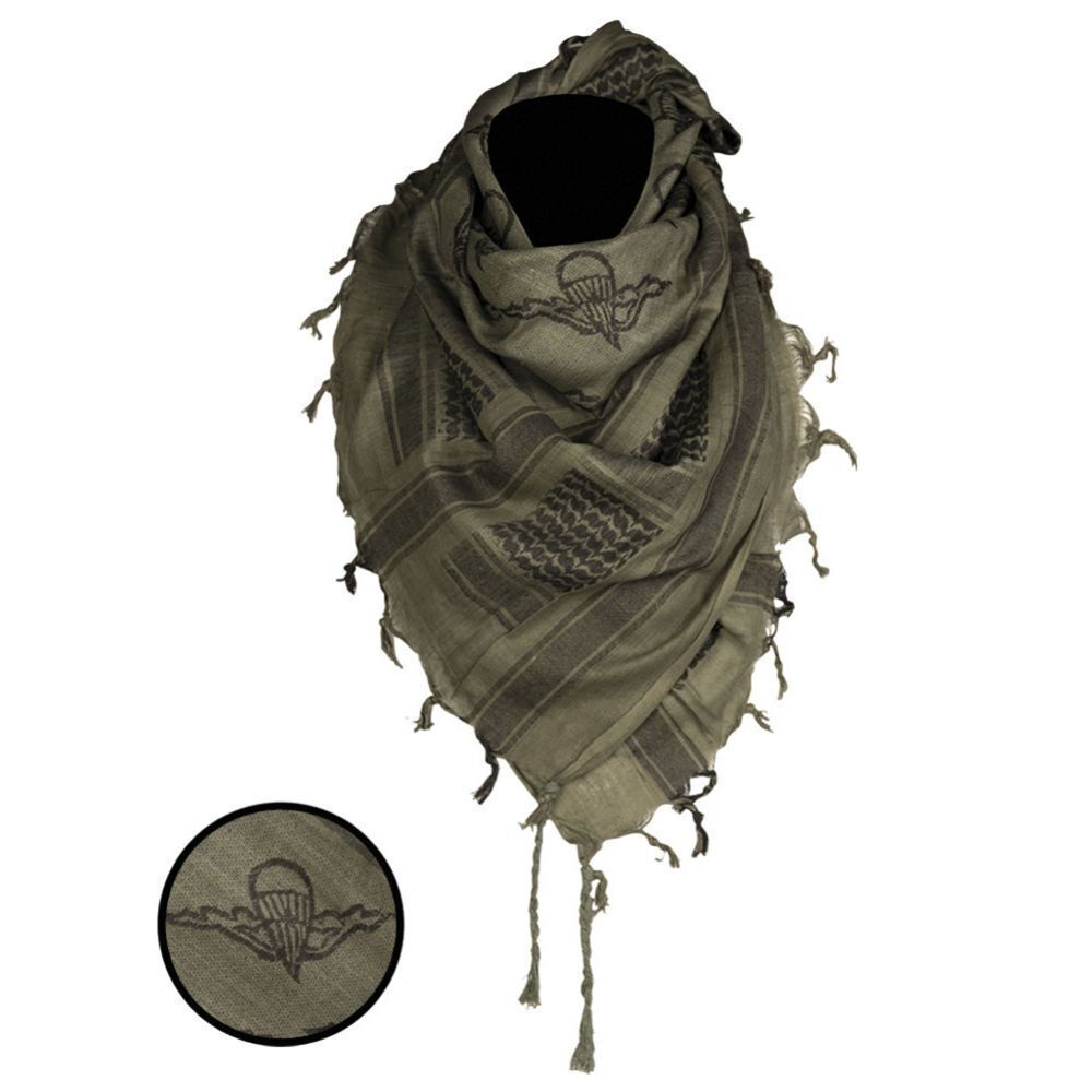 Mil-Tec Shemagh Scarf Paratrooper Olive / Black 12609301 | Skroutz.gr