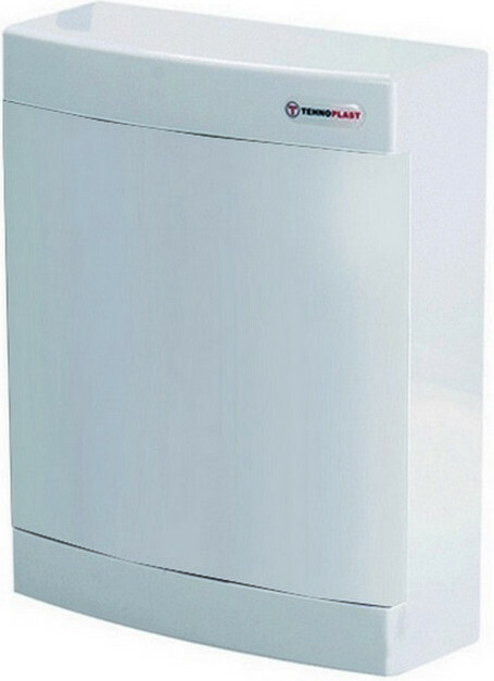 Tehnoplast Ηλεκτρολογικός Πίνακας Επιτοίχιος, 2 Σειρών, 12 Στοιχείων ...