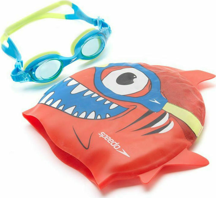 Speedo Sea Squad Set 8-09303-7584 Σκουφάκι Κολύμβησης Παιδικό από ...