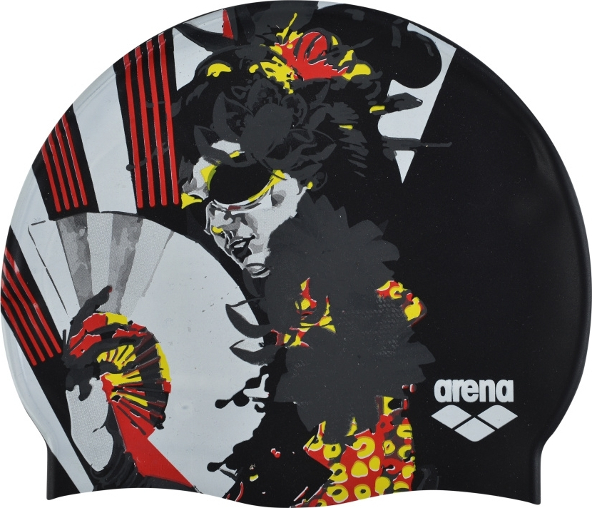 Arena Print 2 1E368-236 Σκουφάκι Κολύμβησης Ενηλίκων από Σιλικόνη ...