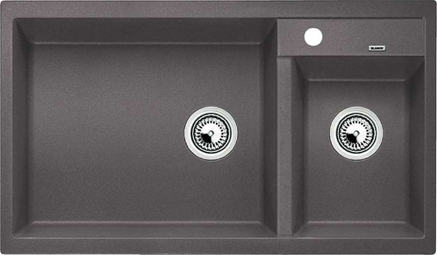 Blanco Metra 9 Ένθετος Νεροχύτης από Συνθετικό Γρανίτη Μ86xΠ50cm Rock ...