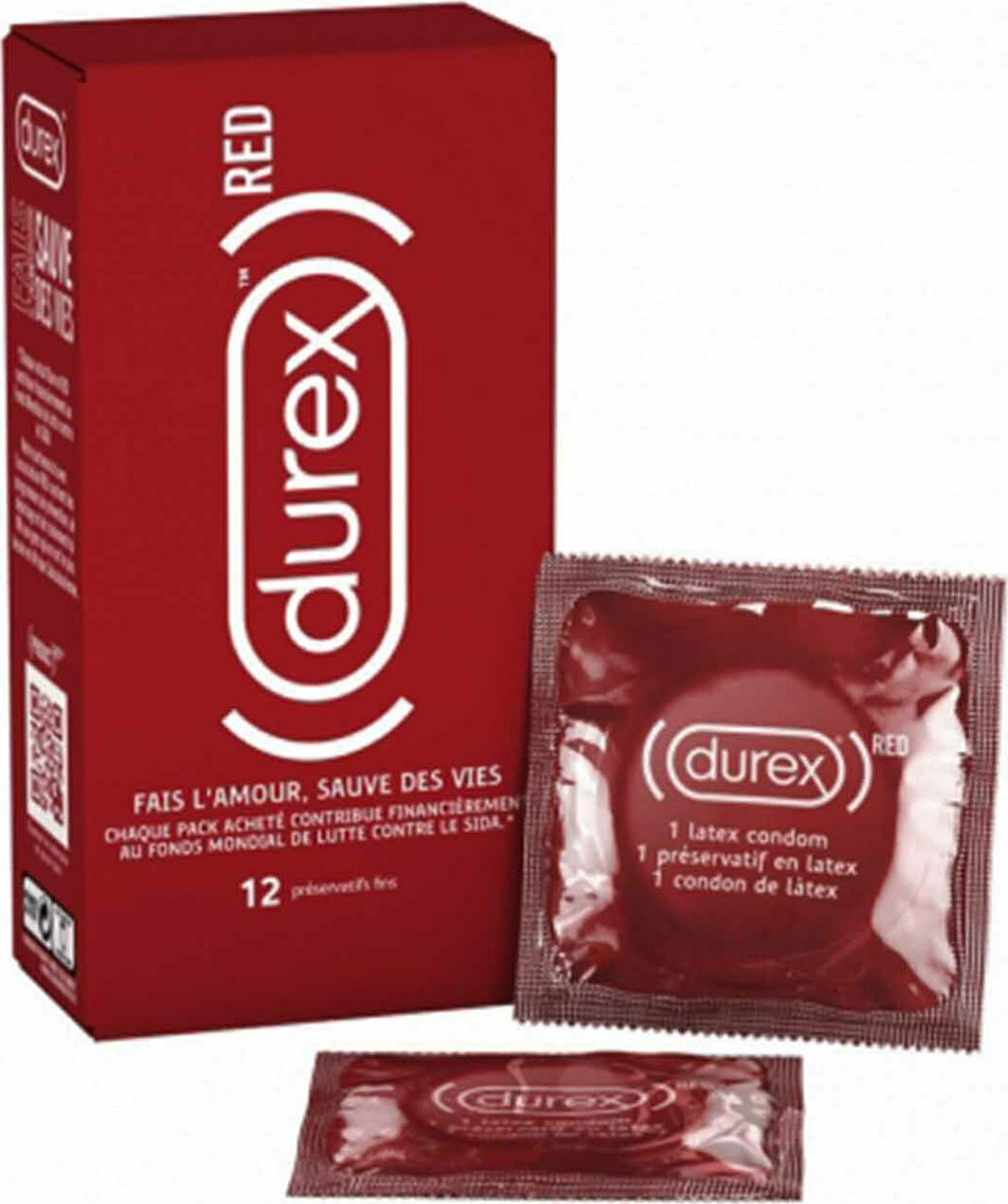 Durex Προφυλακτικά Red 12τμχ | Skroutz.gr
