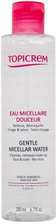Topicrem Gentle Micellar Water Micellar Water Αφαίρεσης Μακιγιάζ ...