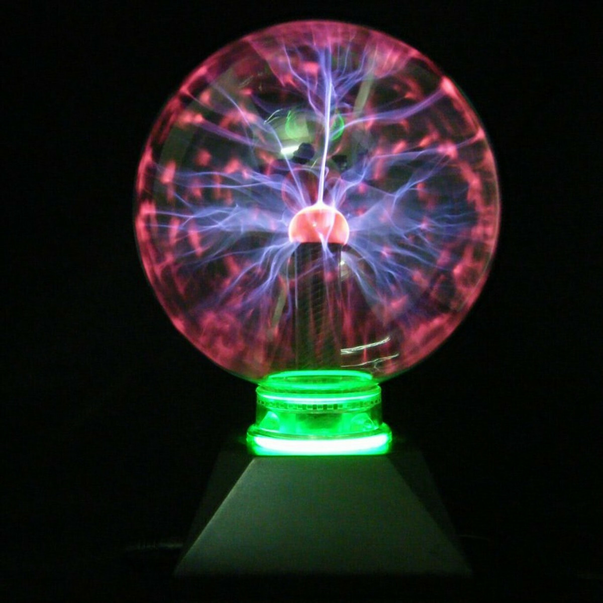 Magic Plasma Light Ball Διακοσμητικό Φωτιστικό με Φωτισμό RGB Plasma ...