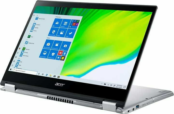 Acer Spin 3 SP314-21-R1B3 (Ryzen 3-3250U/4GB/128GB/FHD/W10 S) Pure ...