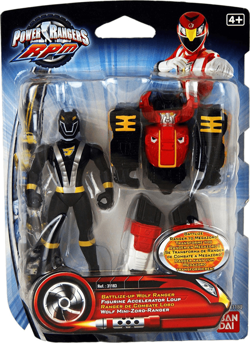Power Rangers Jungle Fury Buttlize Up Wolf Ranger 31183 για 4+ Ετών ...