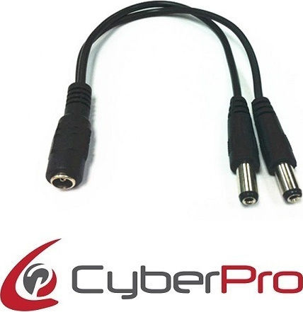 CyberPro Βύσμα Σύνδεσης Συστημάτων CCTV Διακλάδωσης DC Τροφοδοσίας 1 ...