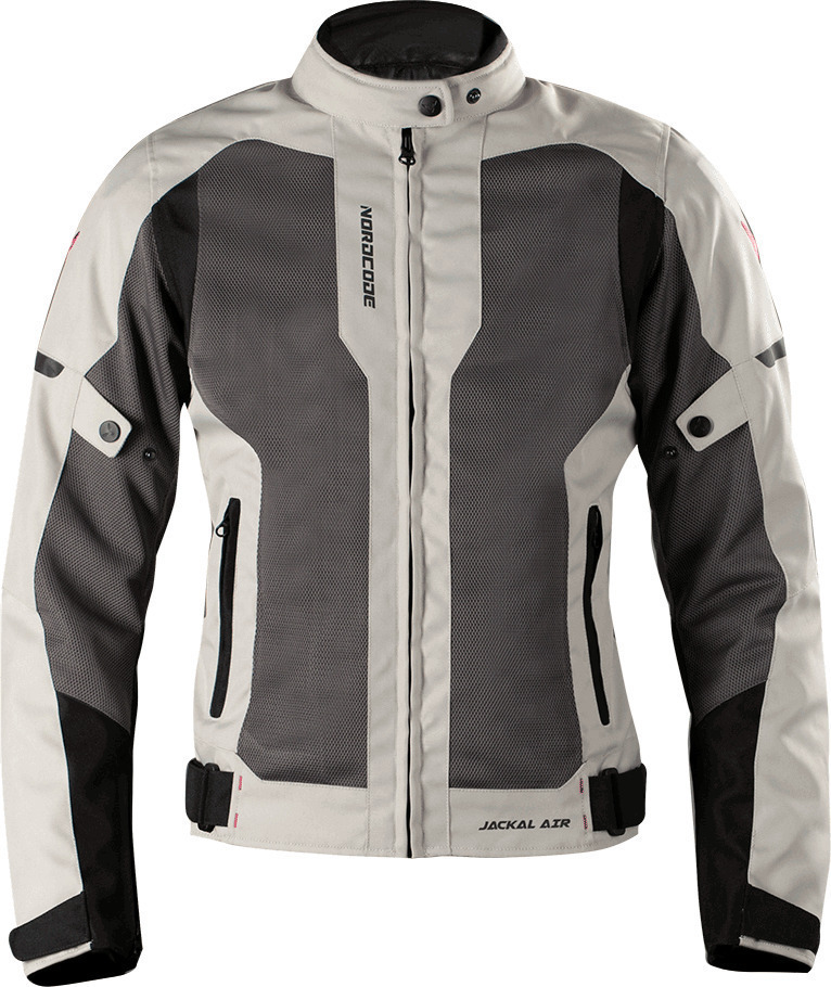Nordcode Jackal Air Lady Καλοκαιρινό Γυναικείο Μπουφάν Μηχανής Αδιάβροχο Grey NOR000JAC220 ...