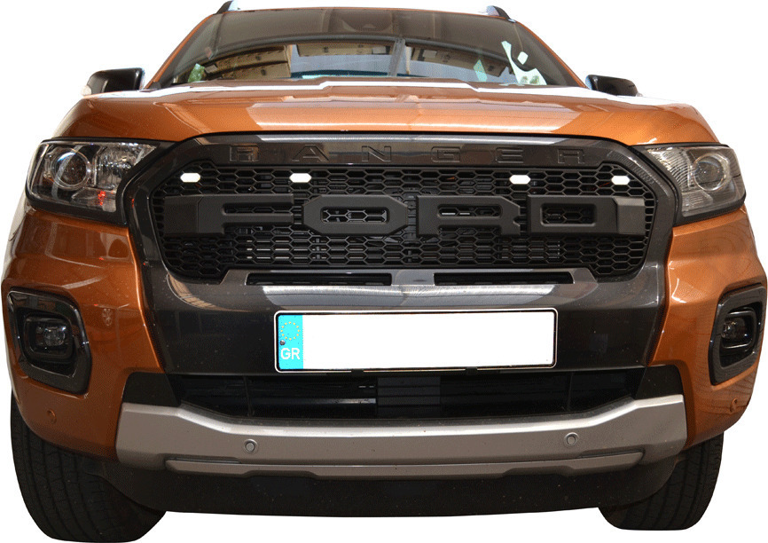 GroupAK Γρίλια Μάσκας Αυτοκινήτου για Ford Ranger GRILLE 807 LED FORD ...