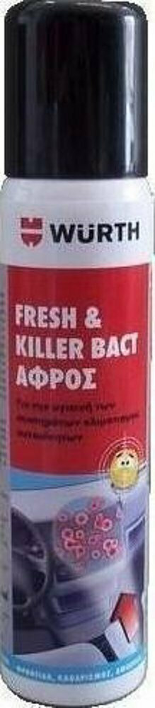 Wurth Αφρός Καθαρισμού για Air Condition Fresh Killer Bact Αφρός 100ml ...