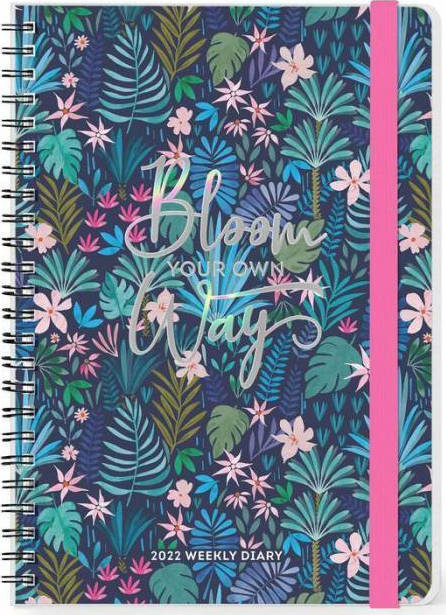 Legami Milano Ατζέντα 2022 Bloom Your Own Way 15x21cm AG2212238 Spiral ...