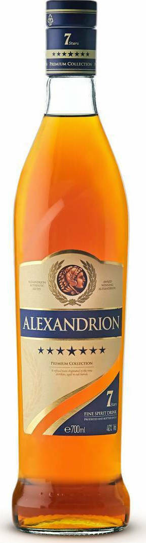Alexandrion Distillerie 7 Stars Brandy 40% 700ml | Skroutz.gr