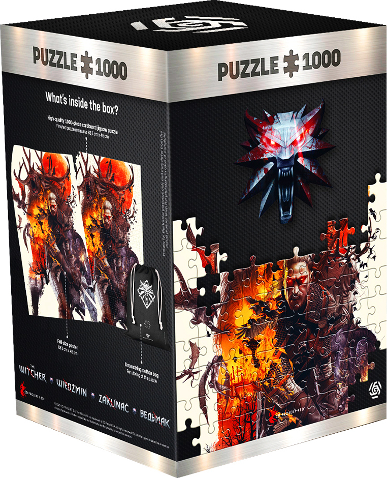 The Witcher: Monsters 2D 1000pcs (25702) | Skroutz.gr