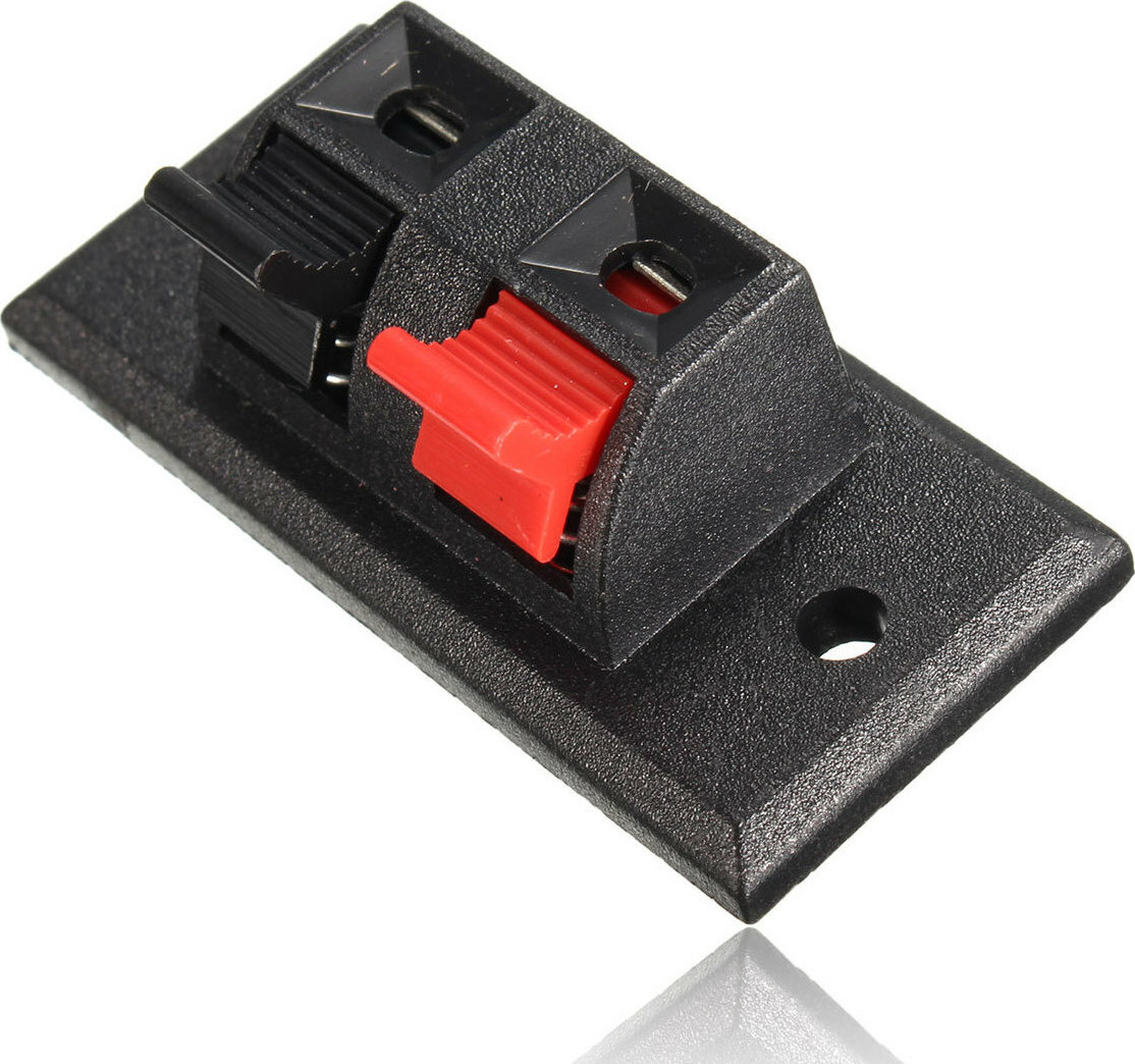 2 Way Stereo Speaker Terminal Connector | Skroutz.gr