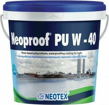 Neotex Neoproof PU W-40 Ακρυλικό Επαλειφόμενο Στεγανωτικό Πολυουρεθάνης ...
