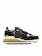 Replay Fletcher Γυναικεία Flatforms Sneakers Μαύρα RS4M0001S-0006 ...