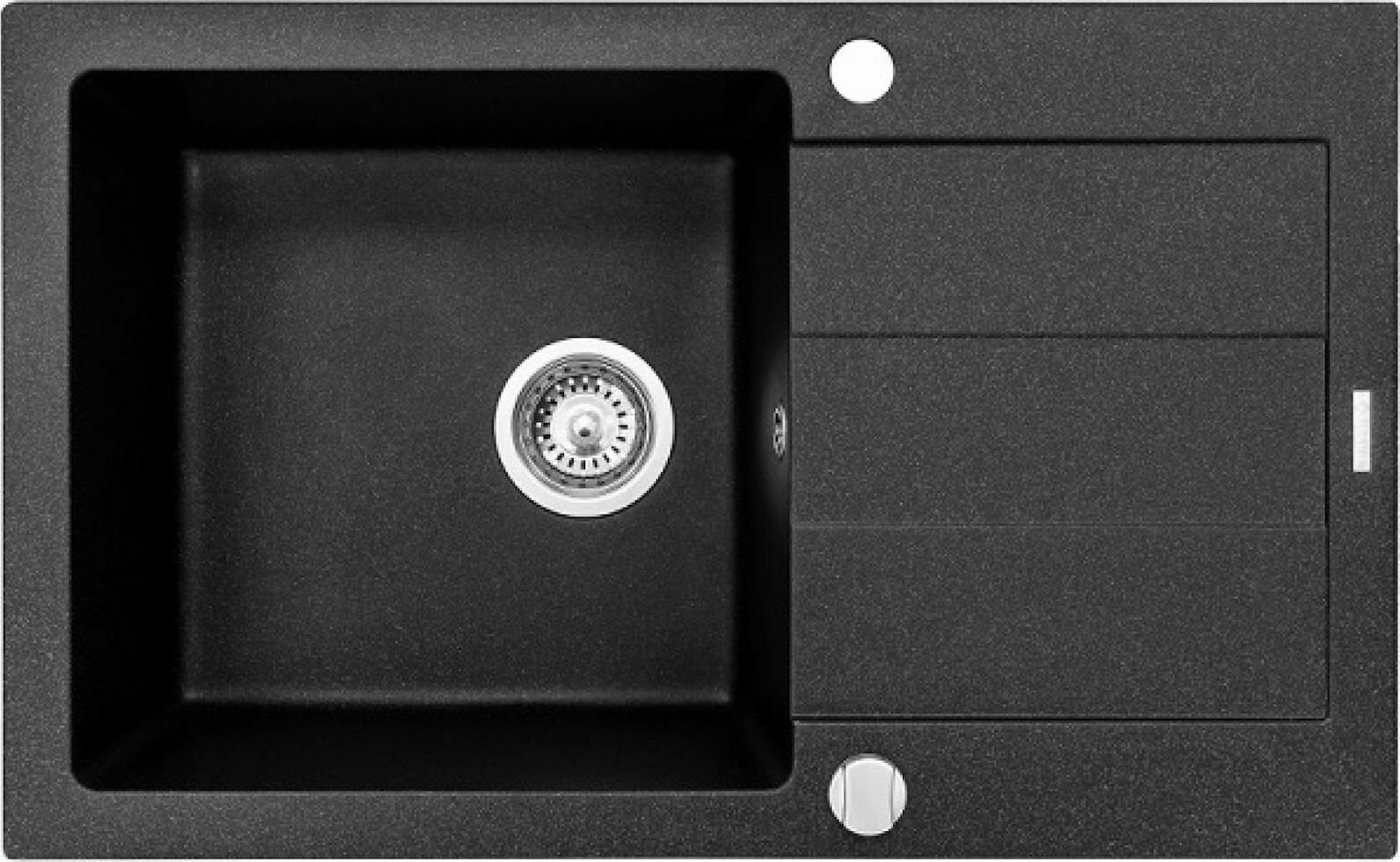 Pyramis Sparta Plus Ένθετος Νεροχύτης 78x48cm | Skroutz.gr