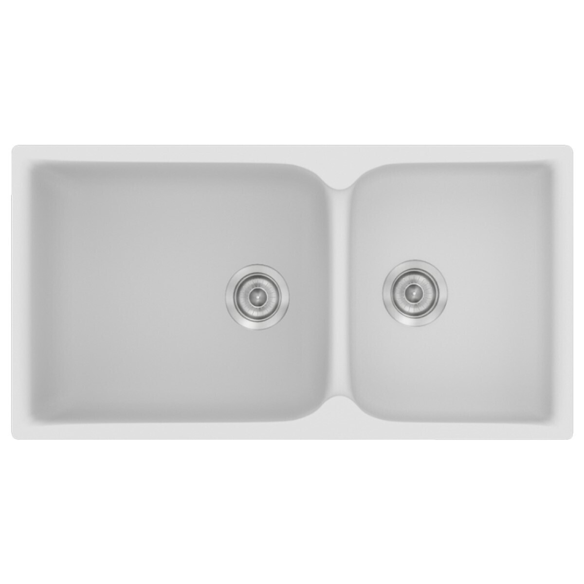 Sanitec Classic 307 Ένθετος Νεροχύτης από Συνθετικό Γρανίτη Μ92xΠ51cm ...