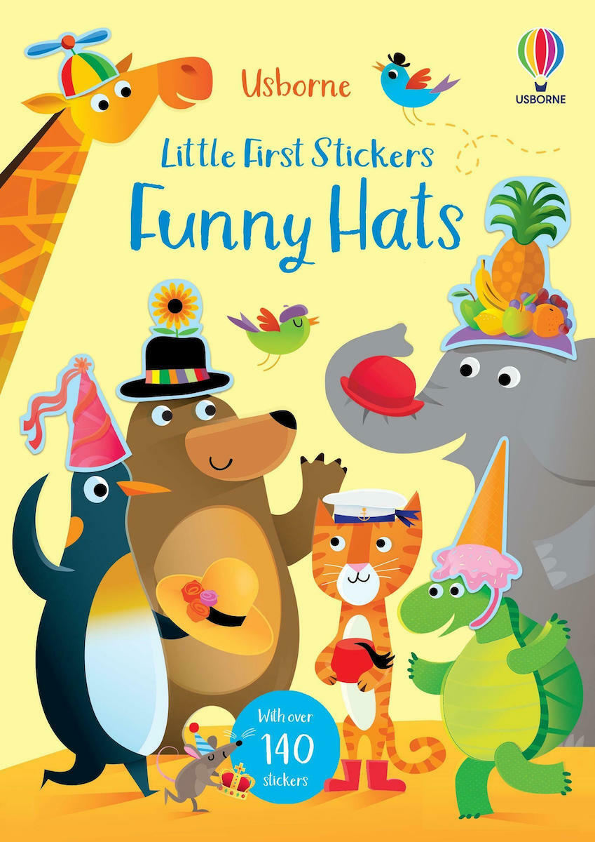 Little First Stickers Funny Hats - Jessica Greenwell | Skroutz.gr