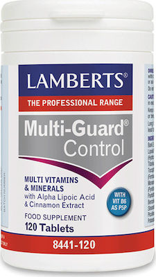 Lamberts Multi-Guard Control with Vit B6 as P5P 30 ταμπλέτες | Skroutz.gr