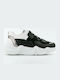 Olympic Stores 019463 Γυναικεία Chunky Sneakers Μαύρα | Skroutz.gr