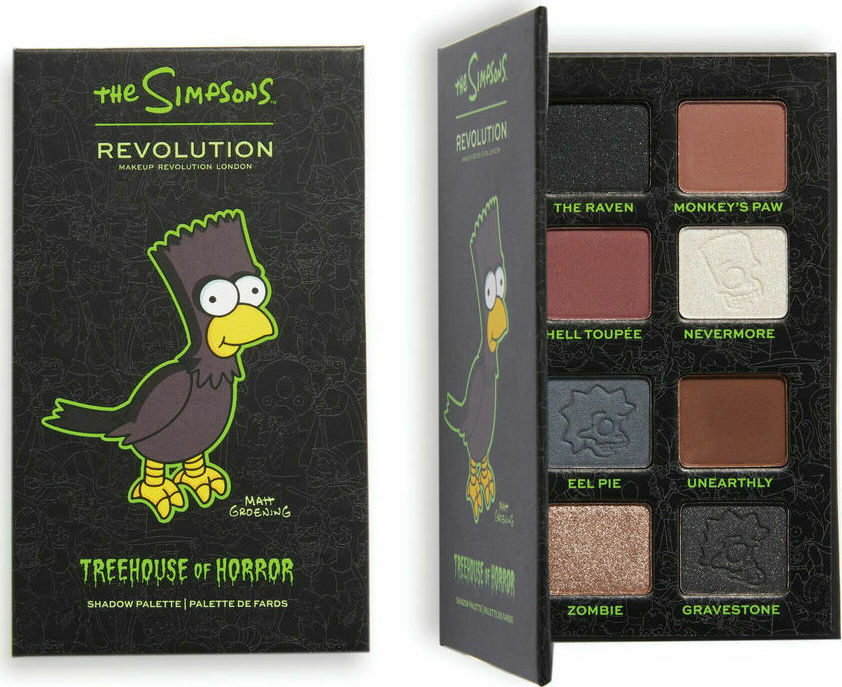 Revolution Beauty The Simpsons X Makeup Revolution Mini Παλέτα Σκιών ...