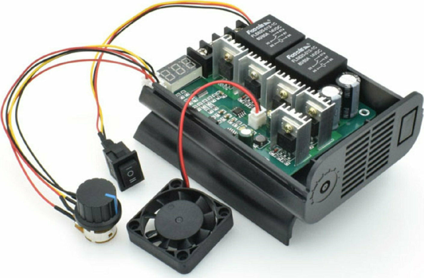 Haitronic DC 10-55V MAX 60A PWM Motor Speed Controller Forward Reverse Adjustable (HS2200 ...