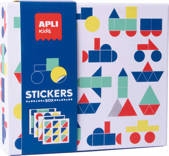 Apli Kids Stickers Box Geometric Vehicles - Skroutz.gr