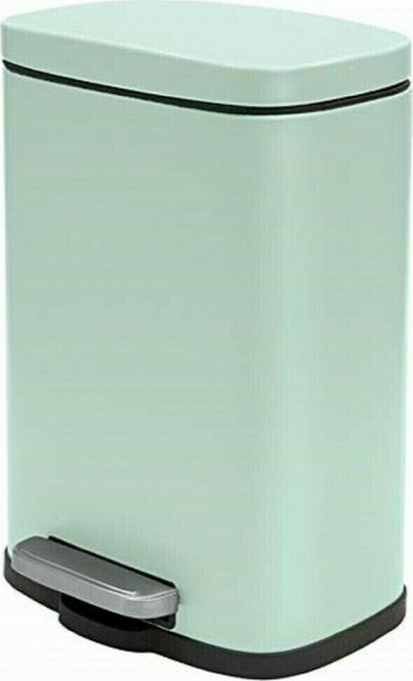 Dimitracas Akira Μεταλλικό Καλαθάκι Μπάνιου 5lt Ice Green | Skroutz.gr