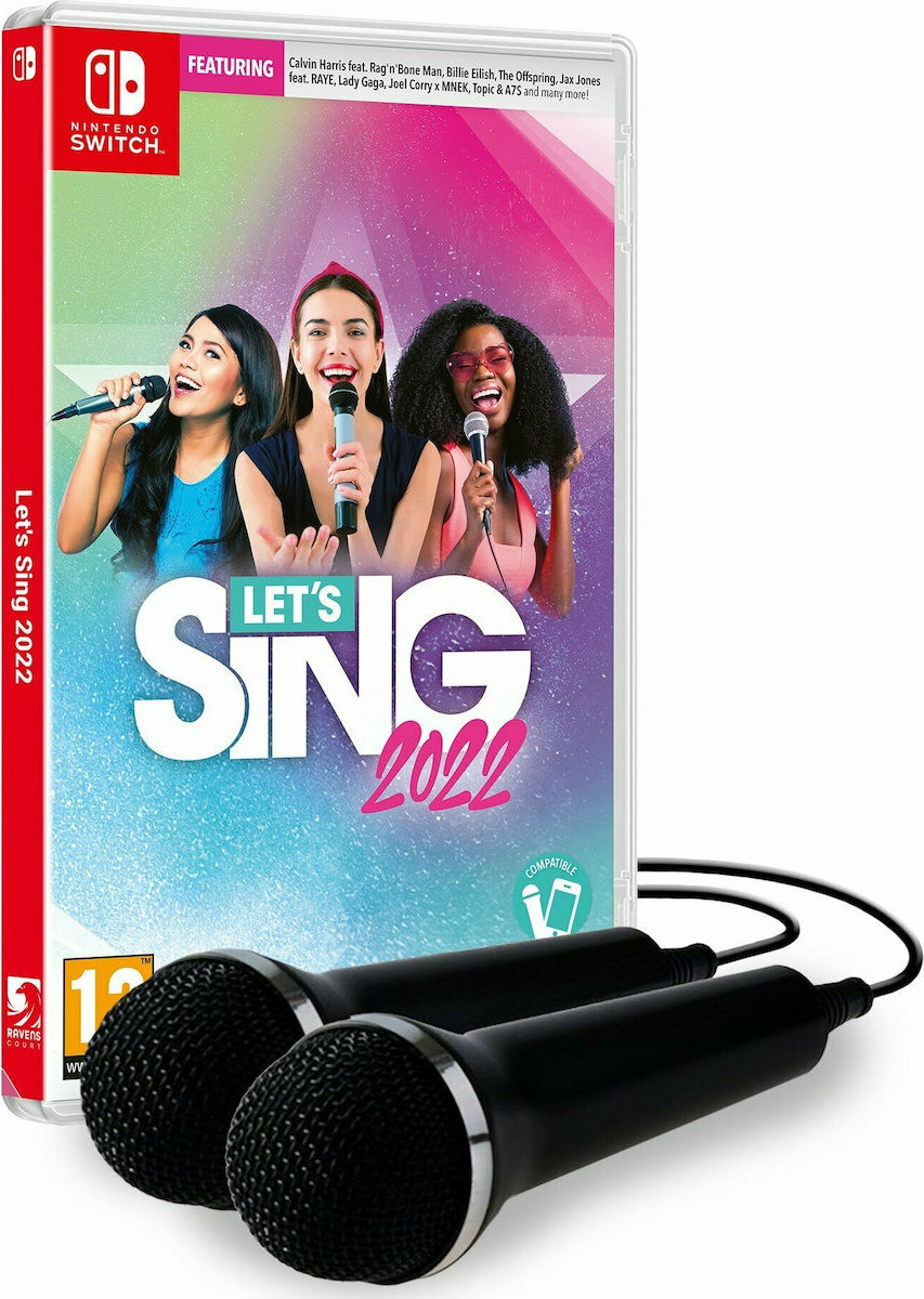 Let's Sing 2022 Double Mic Bundle Edition Switch Game | Skroutz.gr