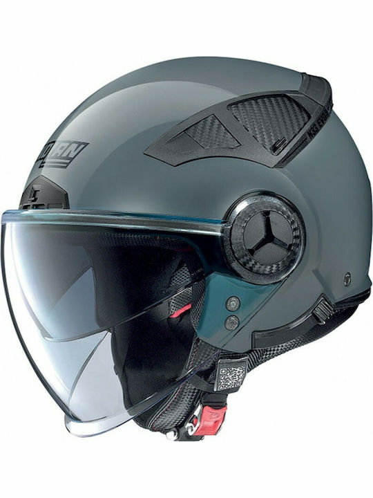 Nolan N33 Evo Classic 108 Slate Grey Κράνος Μηχανής Jet με Sunvisor ...