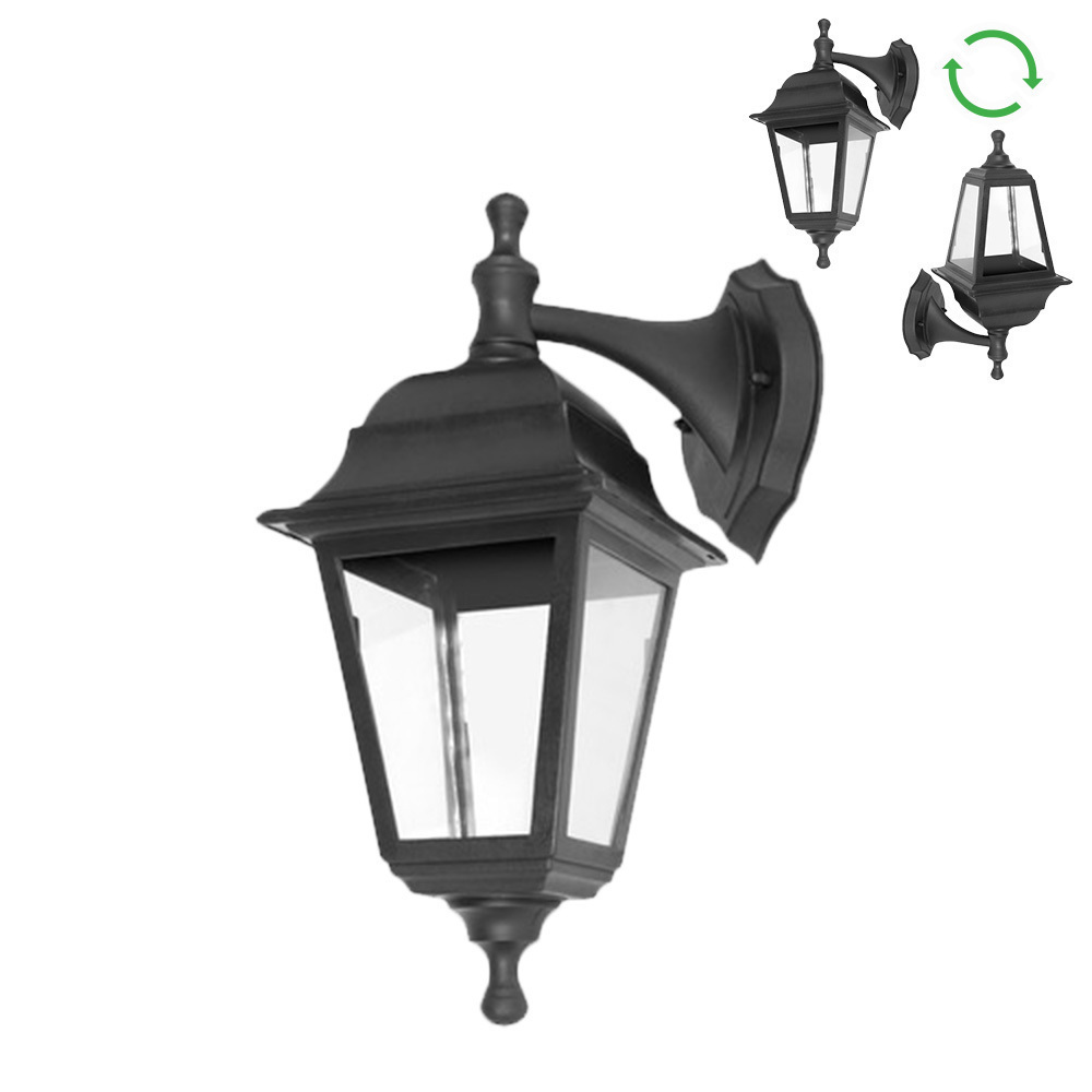 Lucas LED Επιτοίχιο Εξωτερικό Φαναράκι E27 IP44 FANBL | Skroutz.gr