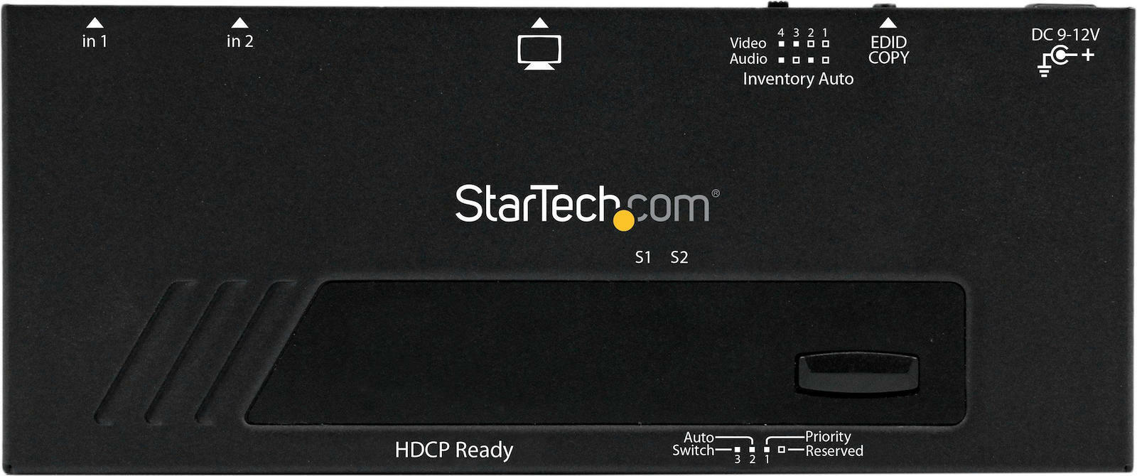 StarTech 2 Port HDMI Switch w/ Automatic and Priority Switching - 1080p ...