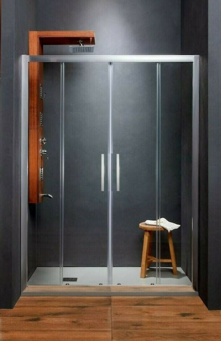 Tema Versus 200 4-Panel Sliding Entry Door Shower Screen for Shower ...