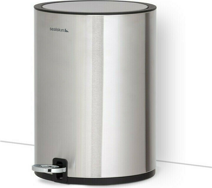 Geesa 362412404-110 Inox Καλαθάκι Μπάνιου 3lt Ασημί | Skroutz.gr