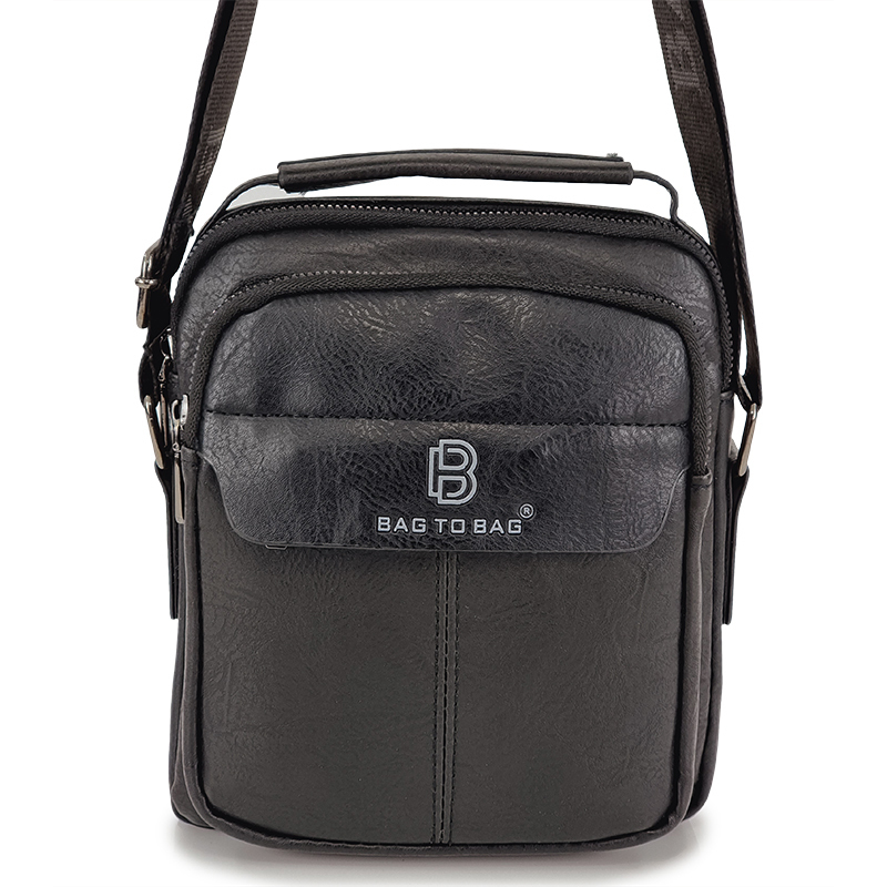Bag to Bag MD-1828 Ανδρική Τσάντα Ώμου / Χιαστί σε Μαύρο χρώμα | Skroutz.gr