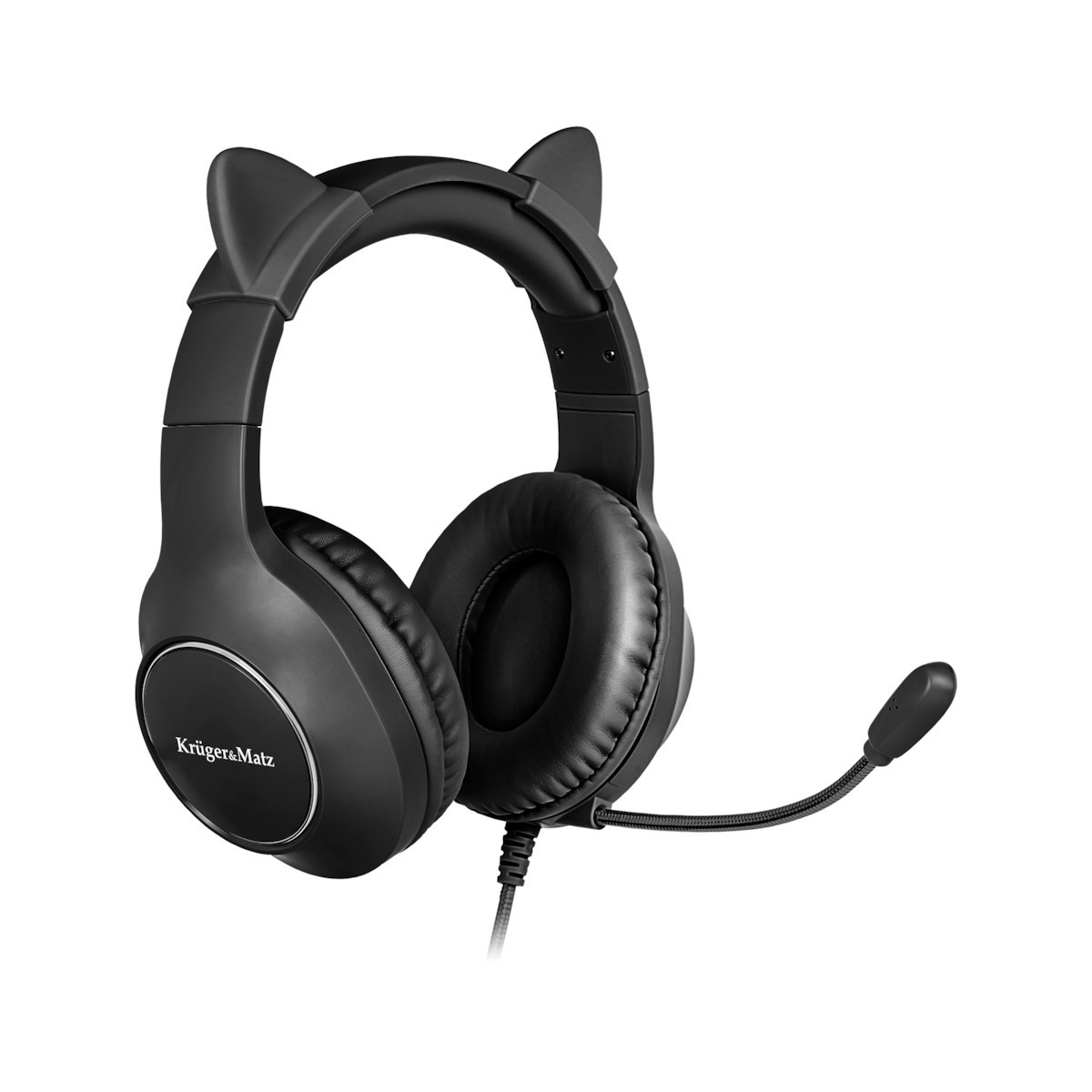 Kruger & Matz Kids Over Ear Gaming Headset cu conexiune 2x3,5mm / USB ...