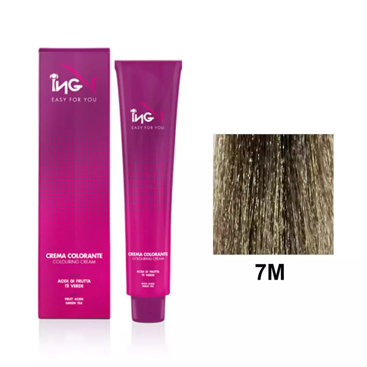 ING Colouring Cream With Fruit Acids 7M Ξανθό Ματ 100ml | Skroutz.gr