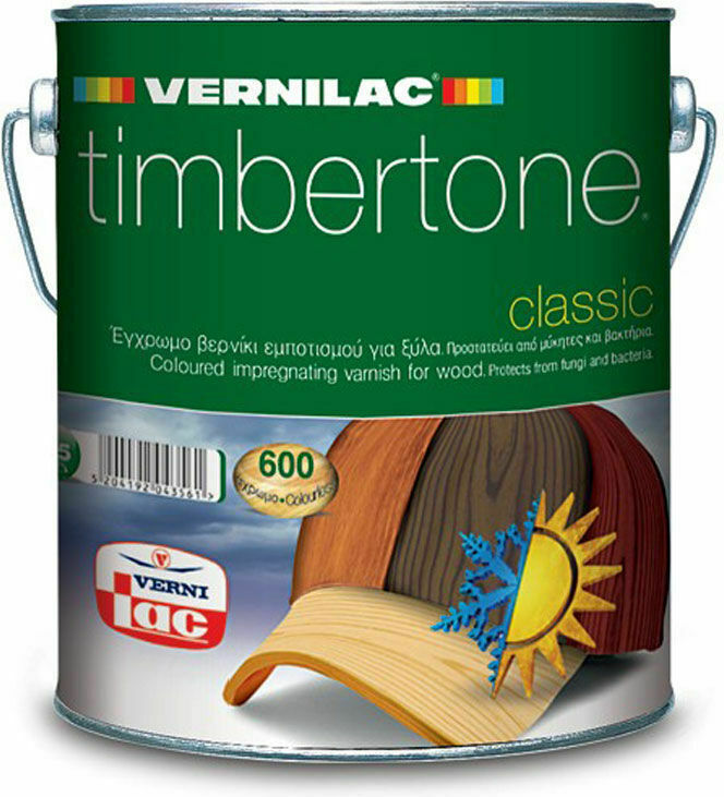 Vernilac Timbertone Classic Βερνίκι Εμποτισμού 603 Δρυς 750ml | Skroutz.gr