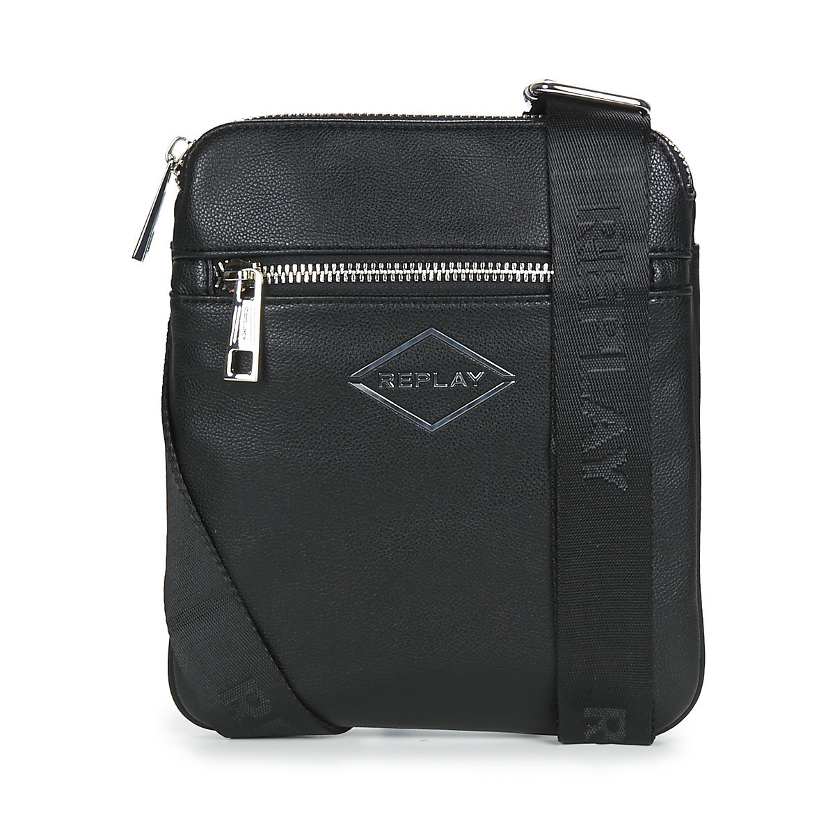 Replay Ανδρική Τσάντα Ώμου / Χιαστί σε Μαύρο χρώμα FM3547.000.A0438-098 ...