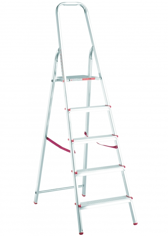Alpos Σκάλα Αλουμινίου με 3+1 Σκαλοπάτια | Skroutz.gr