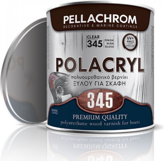 Pellachrom Polacryl 345 Βερνίκι Επιφάνειας Πολυουρεθάνης Διαλύτου ...