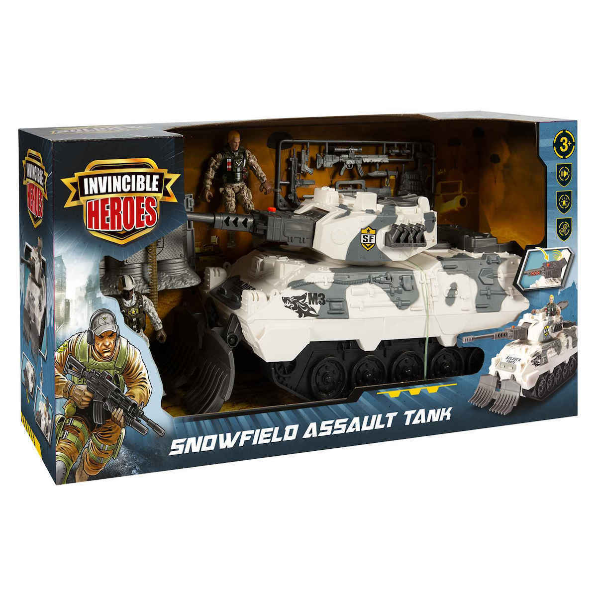 Invincible Heroes Snowfield Assault Tank για 3+ Ετών PRG00798 | Skroutz.gr