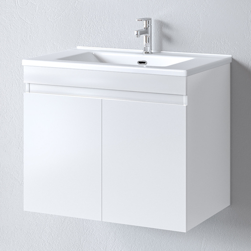 Martin Omega 75 S3BOM075GLN Πάγκος με Νιπτήρα Μελαμίνη Μ75xΒ46xΥ60cm ...