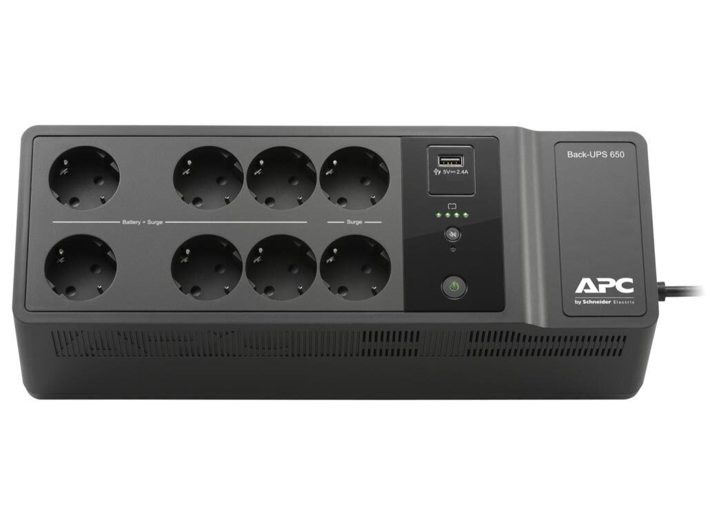 APC UPS Line-Interactive 650VA 400W με 8 Schuko Πρίζες | Skroutz.gr
