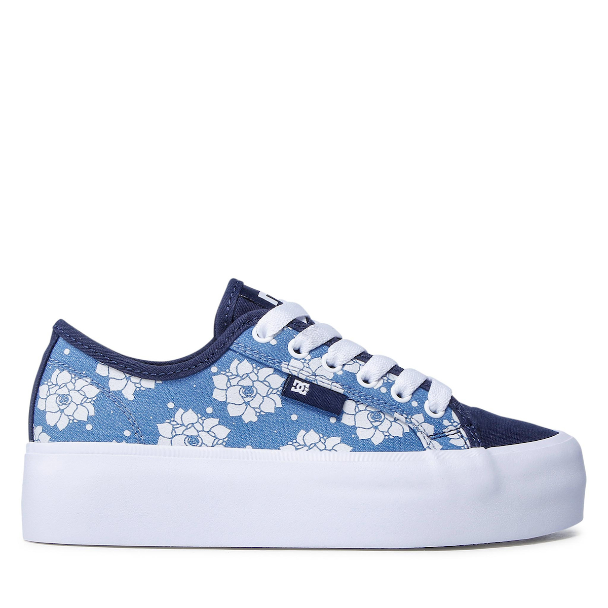 DC Manual Platform Γυναικεία Flatforms Sneakers Μπλε ADJS300280-DNM ...