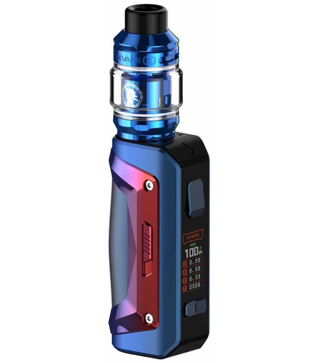 Geek Vape S100 Blue Red Box Mod Kit 5.5ml | Skroutz.gr